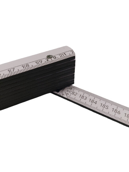 Hochwertige Maßstäbe aus Holz in 1m, 2m und 3m Länge - massstab24.de